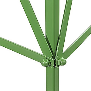 XtremepowerUS 8FT Green Metal Windmill Yard Garden Wind Mill