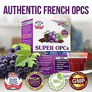 LABO Nutrition Le Ageless + Super OPCS – Placenta Cell Rejuvenating Therapy to Supports Immune & Skin Health, Anti-Aging; Premium French Maritime Pine Bark Extract for Heart & Antioxidant Protection