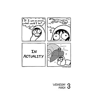 Sarah's Scribbles 2021 Deluxe Day-to-Day Calendar: Adulthood Is a Myth