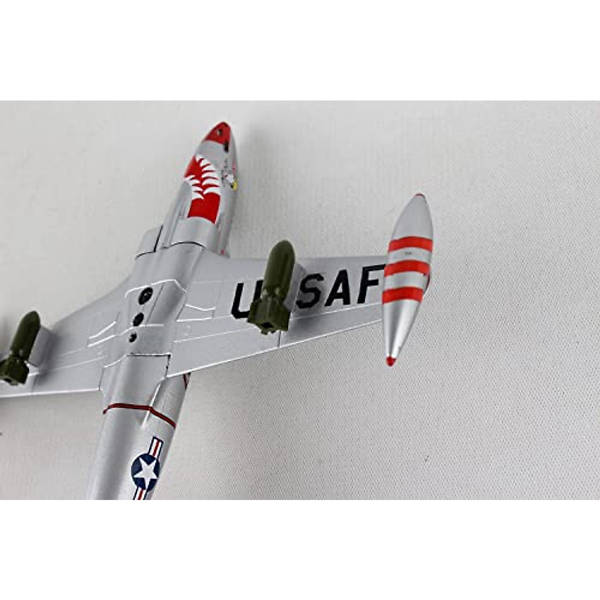 Daron Postage Stamp F-80 Shooting Star Evil Eye Fleagle/Miss Barbara Ann 1/96 Scale, Silver