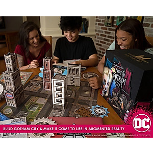 Infinite Rabbit Holes Arkham Asylum Files: Panic in Gotham City Augmented Reality Board Game - Escape Room-esque Batman Mystery with Harley Quinn and The Joker, Family Night - iOS 15+ | Android 13