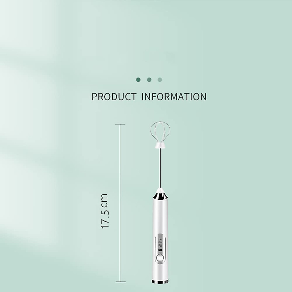 SKYXIU Immersion Electric Hand Blender,Stainless Steel Stick Blender,Usb Charging Wireless Mini Mixer with Variable Speeds, Egg Whisk,Smoothies,Sauces and Puree