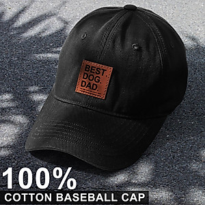 MEINICY Best Dog Mom Dad Hat Gifts for Mom Dad Women Men Grandma, Birthday Gifts Baseball Cap