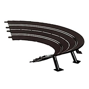 Carrera 20574 1/30 High Banked Curve 6-Piece Track Add-on Accessory Parts for Digital 124/132 and Evolution, Large