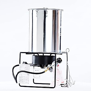 Turkey Fryer King Kooker 12RTFA 29Qt. Propane Outdoor Cooker Package with Battery Operated Timer