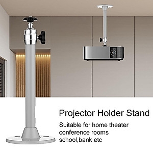 HomeSoGood 360° Universal Wall Ceiling Mount Bracket, Mini DLP LCD Video Projector Holder Stand