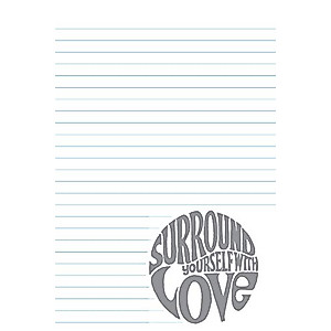 Woodstock Lined Journal Groovy Way (Quiet Fox Designs) Lined Journaling Pages with Inspiring Quotations, Memorable Photographs, and Iconic Illustrations; Celebrate Woodstock's 50th Anniversary