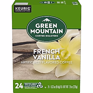 Green Mountain Coffee Roasters French Vanilla Coffee, Keurig Single-Serve K-Cup pods, Light Roast, 96 Count
