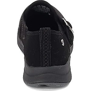 BZees Womens Indigo Loafer, Black Washable Fabric, 8 US