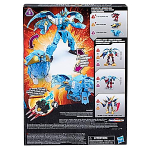 Power Rangers Dino Ptera Freeze Zord for Kids Ages 4 and Up Morphing Dino Robot Zord with Zord Link Mix-and-Match Custom Build System