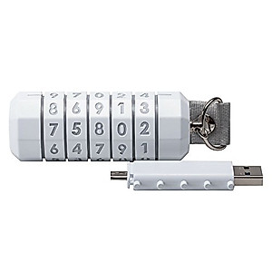 LokenToken USB Flash Drive 32 Gb, USB 3.0, White