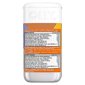 OLLY Beat The Bloat Capsules, Digestive Support Enzymes, Supplement for Women - 25 Count