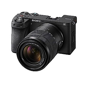 Sony Alpha 6700 – APS-C Interchangeable Lens Camera with 24.1 MP Sensor, 4K Video, AI-Based Subject Recognition, Log Shooting, LUT Handling and Vlog Friendly Functions and 18-135mm Zoom Lens