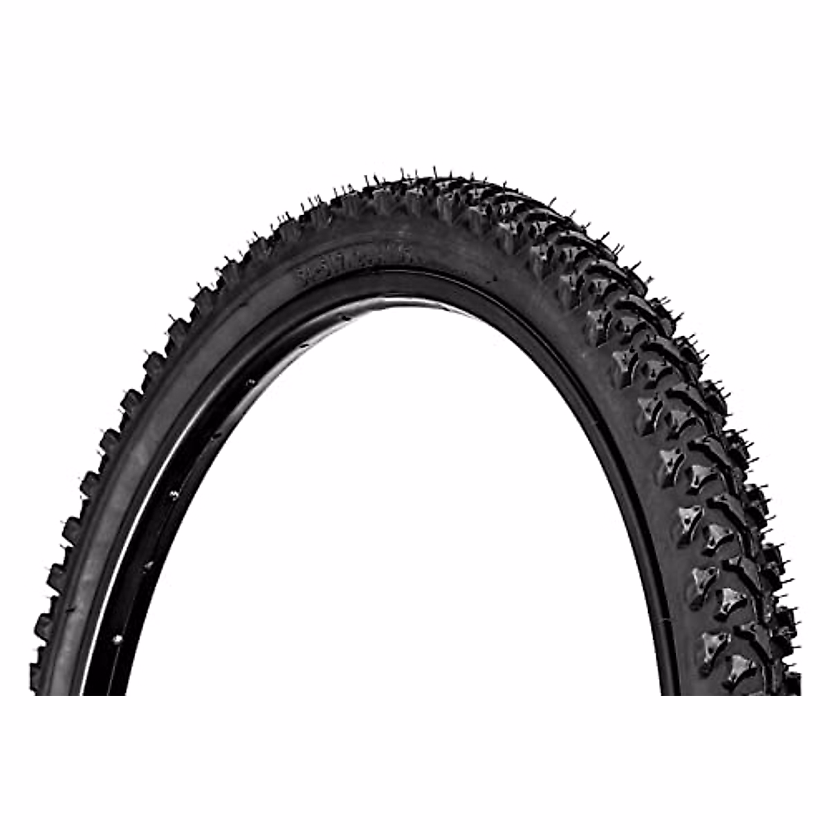 Schwinn Replacement Bike Tire, 24" x 1.95" Mountain Bike Tire, Wide & Blocky Knobs, Puncture Guard, Fits Internal Rim Widths 19mm-29mm, PSI Range 35 to 65