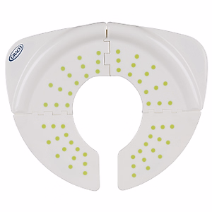 Graco Folding Travel Potty, White/Green