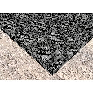 Garland Rug Garden Trellis 5 ft. x 7 ft. Indoor/Outdoor Area Rug Heather Gray