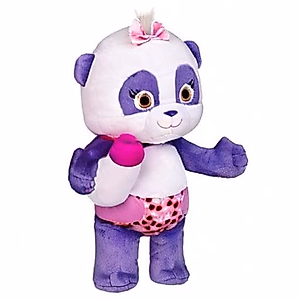 Snap Toys Word Party - Lulu 10" Stuffed Plush Snuggle and Play Baby Panda with Bottle - from The Netflix Original Series - 18+ Months