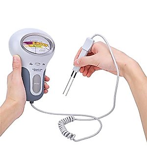 Diyeeni Portable 2 in 1 Chlorine and PH Tester, Swimming Pool Spa Water Quality Monitor Meter with Needle, CL2 Level Home Testing Device