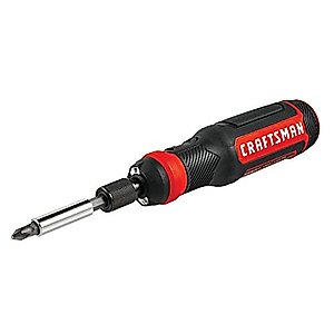 CRAFTSMAN Cordless Screwdriver, 4V, 8-Piece Set (CMHT66718B6)