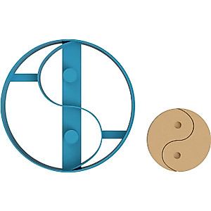 Yin Yang Symbol - Cookie Cutter/Sugar Cookie/Fondant/Clay (1085)