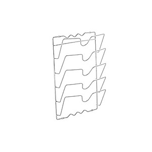 W Home Wall/Door Mounted Pot Lids Rack