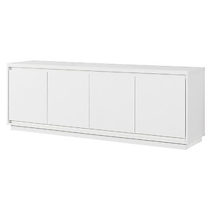 Henn&Hart Presque TV Stand, 68" Wide, White