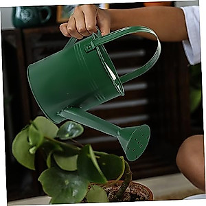 Yardwe Watering can Iron Watering Kettle misting Plant Mister Garden Planting Tool Plant Iron Watering Pot Double Handled Watering Pot Watering Flower Kids Tools Shower Head Metal Child
