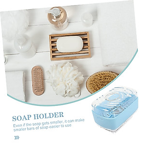 Veemoon 5pcs Box Soap Foaming Box Soap Roller Dispenser Foam Soap Dispenser Laundry Soap Dispenser Bathroom Accessories Bathroom Item Container Soap Tray Bar Storage Soap Bubbles Abs Child