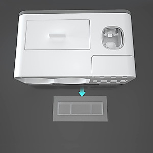 iHave Replacement Adhesive Strip for 2 Cups Toothbrush Holder Wall Mounted, 1 PCS