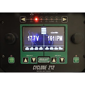 Everlast Cyclone 212 Stick 230 Amp welder dual voltage 110v/220v spool gun ready