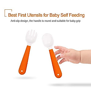 Qshare Toddler Plates, One-Piece Baby Plate for Toddlers and Kids, BPA-Free Strong Suction Plates for Toddlers, Dishwasher and Microwave Safe Silicone Placemat (PigPink/DuckCyan)