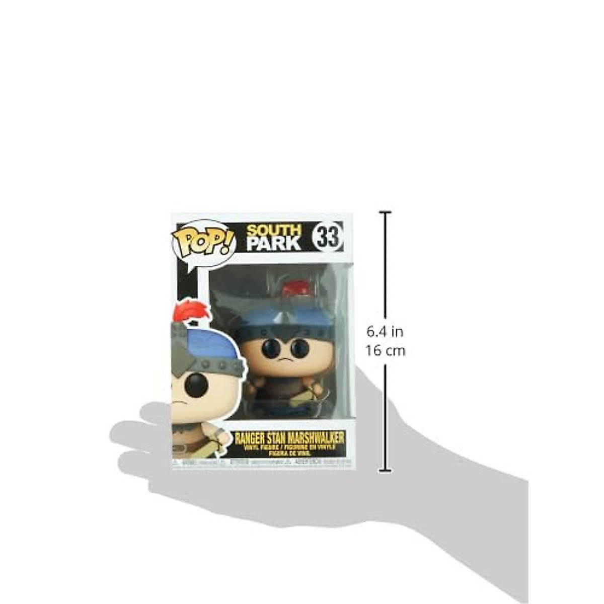 Funko POP TV: South Park Stick of Truth - Ranger Stan Marshwalker, Multicolor (56174)