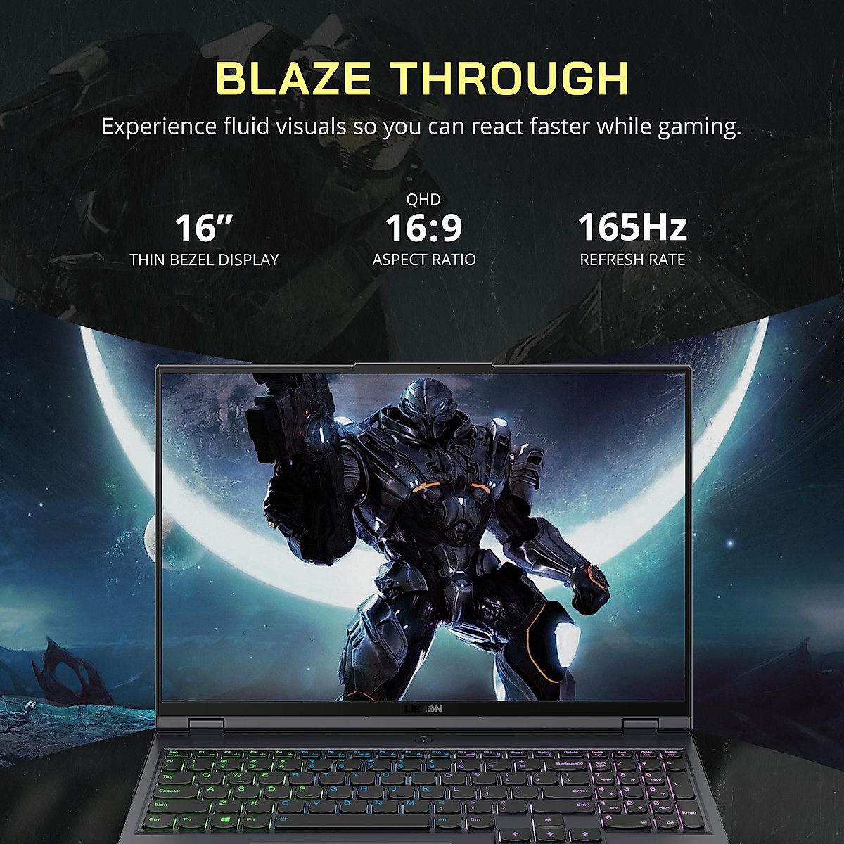 Lenovo 2022 Legion 5 Pro 16" QHD 165Hz Gaming Laptop, AMD Ryzen 7 5800H, 32GB RAM, 2TB PCIe SSD, NVIDIA GeForce RTX 3070, Backlit Keyboard, 720P Webcam, Grey, Win 11 Pro, 32GB SnowBell USB Card
