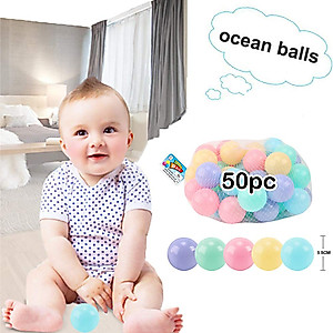 Toxz Playpen Balls Pit Pool Tent for Toddler Baby,with Basketball Hoop Shooting,Gym,Protection,Portable,Early Education,(Ship from US!)