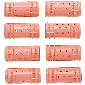 Diane Snap-On Magnetic Rollers Pack of 8 Hair Curlers for Women and Girls, Small, Diameter, Pink, D4719, 8 Count (Pack of 1)