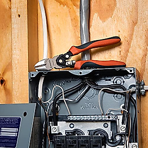 Crescent 8" Pro Series Diagonal Compound Action Dual Material Cutting Pliers - PS5429C