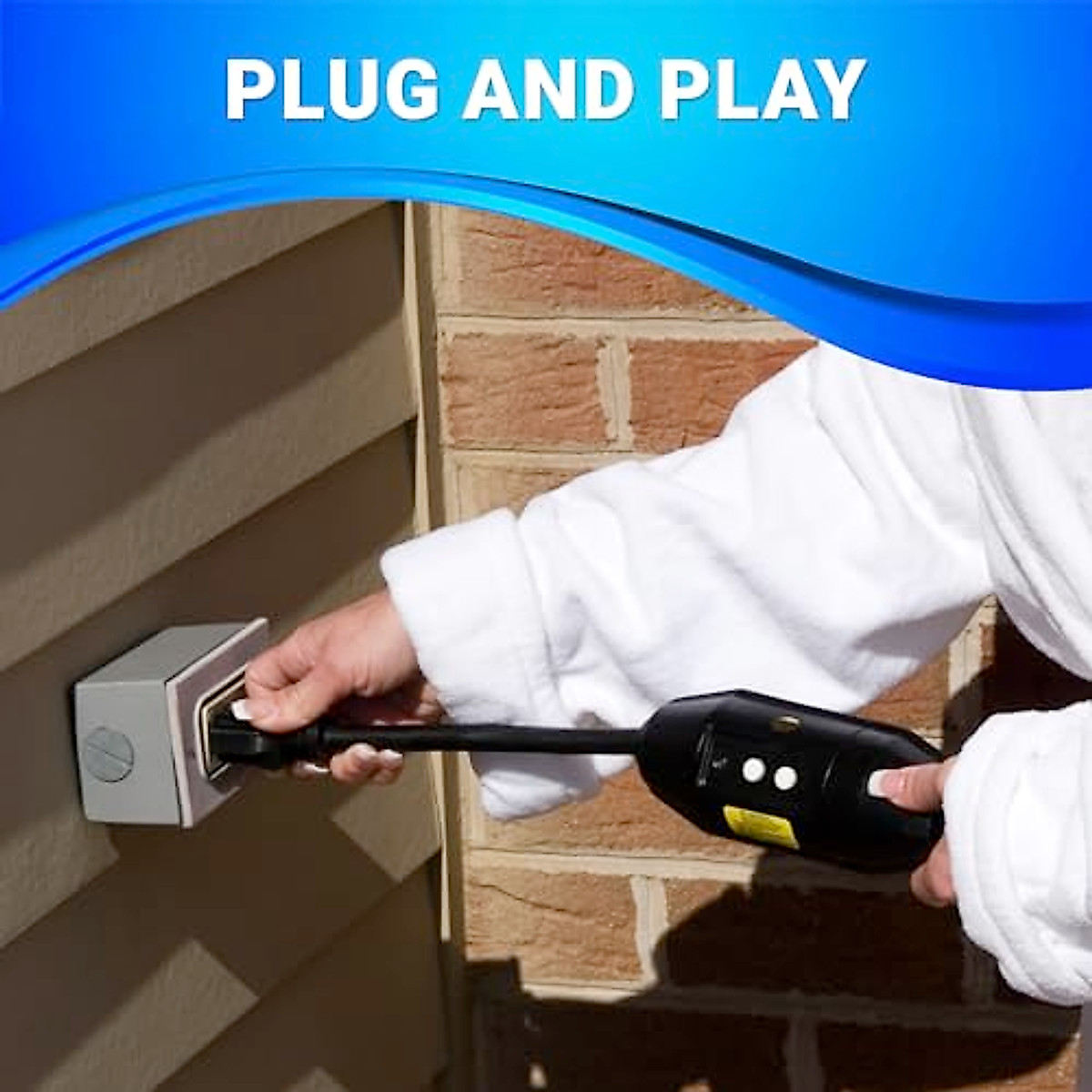 Essential Hot Tubs - Integrity Spa 11-Jet 2023 4-5 Person Bench Seating with Massage Features, 71 x 71 x 30 Inches, 120V, Millstone