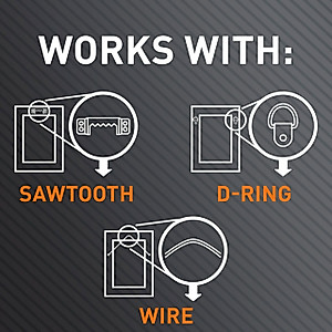 3M Claw Drywall Picture Hanger,Silver