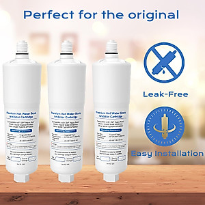 3 Pack AP431 Cartridge, Replacement for Aqua-Pure Whole House Scale Inhibition Inline Water System Helps Prevent Scale AP430SS - IT'S PURE EXPERT