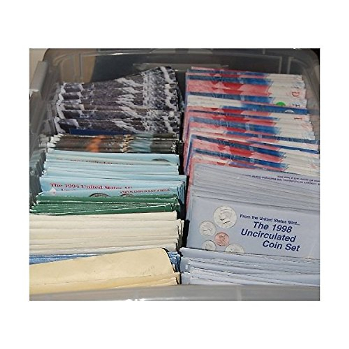 1967 - Special Mint Set 5 Coins-40% Silver Half Dollar Uncirculated