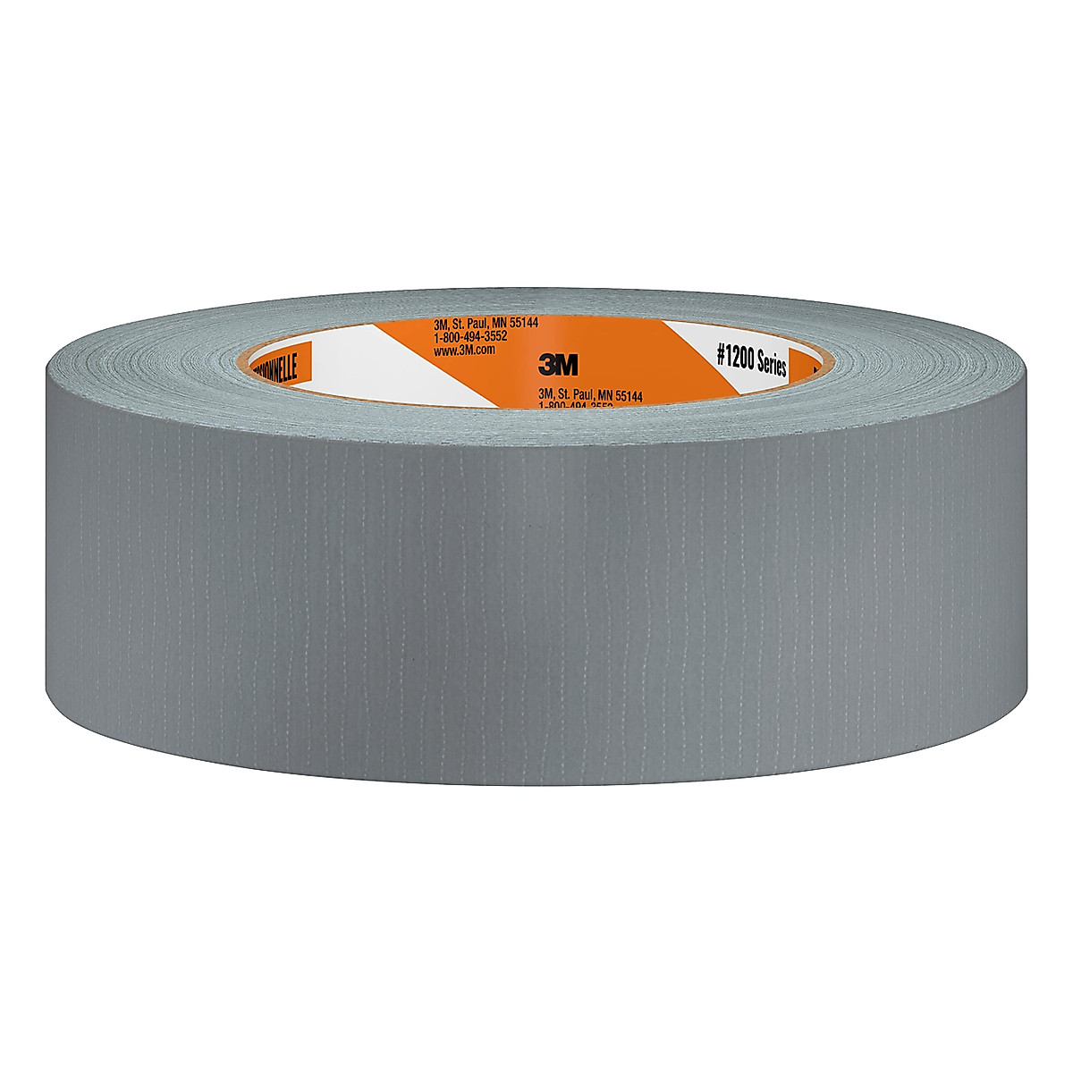 3M Pro Strength Duct Tape, 1.88 in x 60 yds, Professional-Grade Multi-Purpose Tape, Powerful Adhesive, Long-Lasting Bond, Ideal for Industrial & HVAC Use, Excellent Strength For Durability (1260-A)