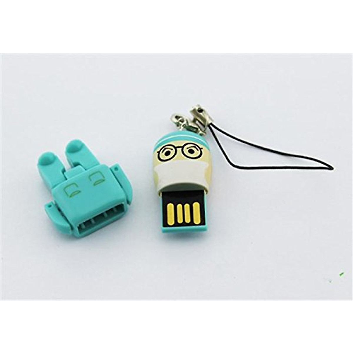 D-CLICK TM 4GB/8GB/16GB/32GB/64GB/Cool USB High speed Flash Memory Stick Pen Drive Disk (8GB, Doctor-Blue)