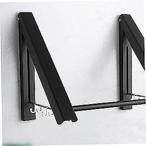 Cabilock 3pcs Folding Drying Rack Foldable Clothes Drying Rack Wall Mounted Clothes Drying Rack Wall Mounted Clothes Rack Clothes Drying Rack Folding Indoor Laundry Drying Rack Collapsible