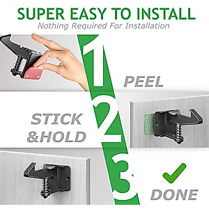 Universal Baby Safety Kit Vivi Kids – Complete Baby Proofing Kit – 28 Pieces – 12 Concealed Cabinet Locks, 8 Corner Protectors, 6 Plug Covers & 2 Door Finger Pinch Guards – Easy to Install with 3M