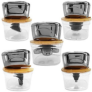 FitSand Bamboo Shaver Rinse Stand Compatible for Remington Balder Pro Head Shavers