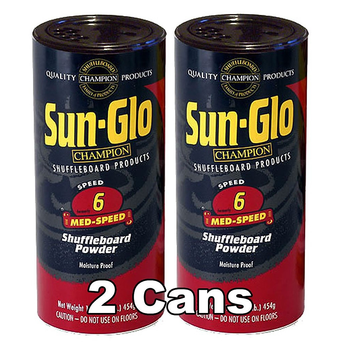 SunGlo #6 Shuffleboard Powder Wax (16 oz.)(Pack of 2)