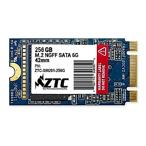 ZTC 512GB Armor 42mm M.2 NGFF 6G SSD Solid State Drive. Model ZTC-SM201-512G