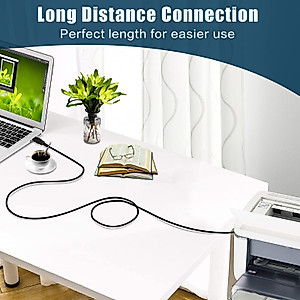 Inovat Replacement 10FT USB PC Data Transfer Host Cable Cord Printer Cable for DYMO Label Writer 450 Twin Turbo label printer