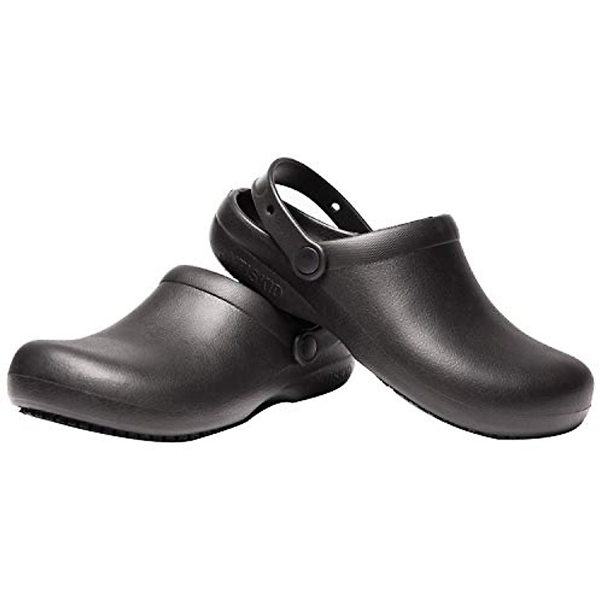 Oil Water Resistant Nursing Chef Shoes Kitchen Garden Bathroom Non-Slip Safety Working Shoes for Men and Women (7.5 Men / 8.5 Women / 9.84″, 40 Black)