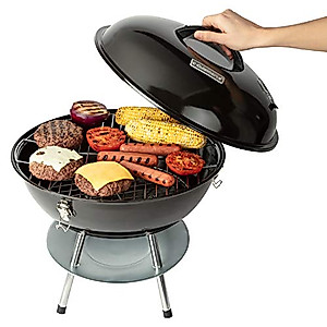 Cuisinart CCG-216 Portable Charcoal Grill, 16", Black
